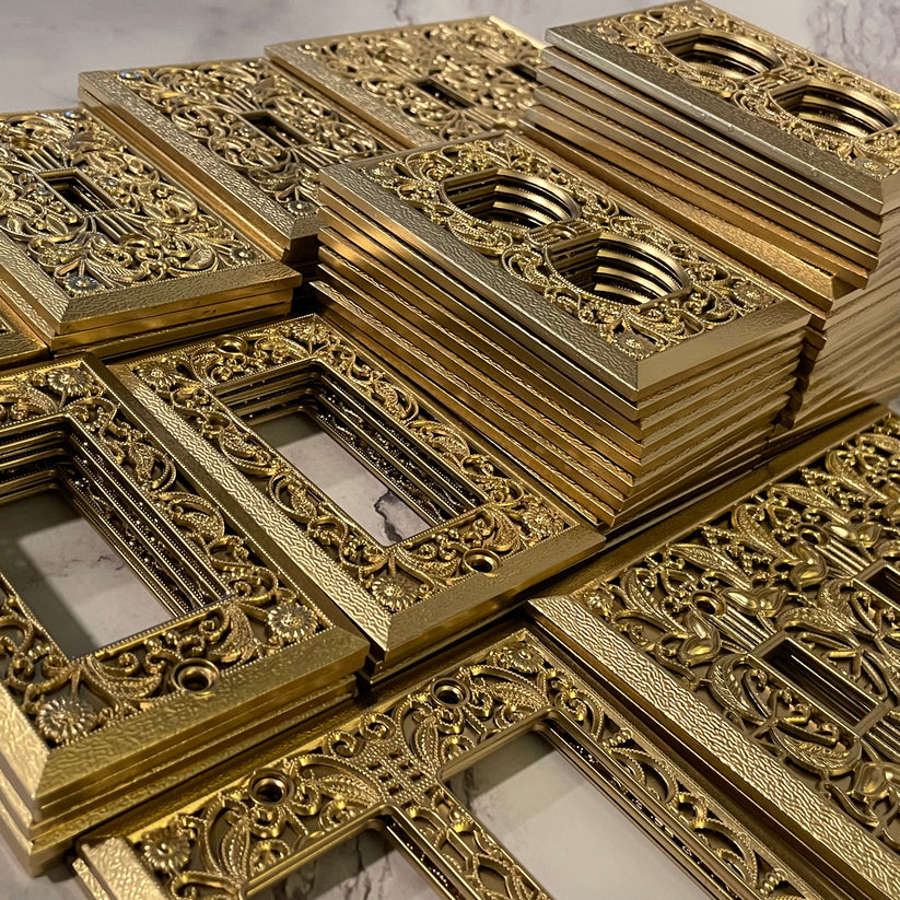 Gold Light/PlugSwitch Covers – The Shabby Store
