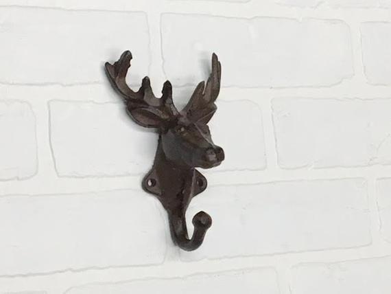 Cast Iron Deer Hook – The Shabby Store